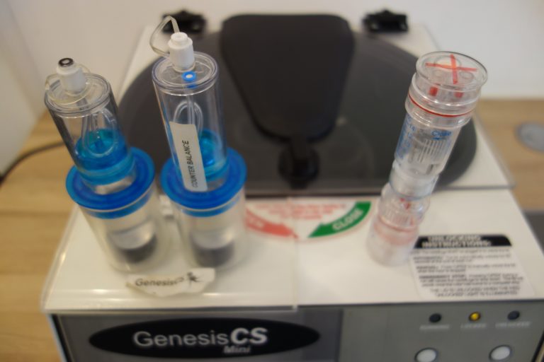 Emcyte Horizon 653 Genesis CS mini PRP Zentrifuge